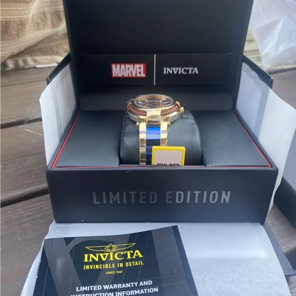 Invicta | Accessories | Invicta Marvel Captain America Watch Womens ...